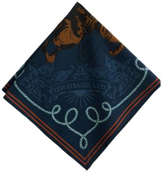 Levi's Bandana Neckwear, Rodeo Champion Dress Blues, One Size