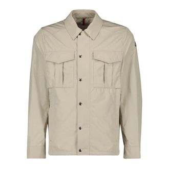 Moncler Homme, Vestes, Beige, Taille: S Veste Beige Imperm&eacute;able Printemps Frema