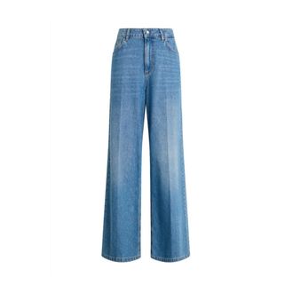 Liu Jo Wide Flare Crochet Denim Jeans - - Jeans - Damen - Blau - W29