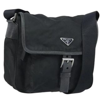 Prada Pre-owned Vintage Nylon Schultertasche - - Pre-owned - Damen - Schwarzk - ONE SIZE