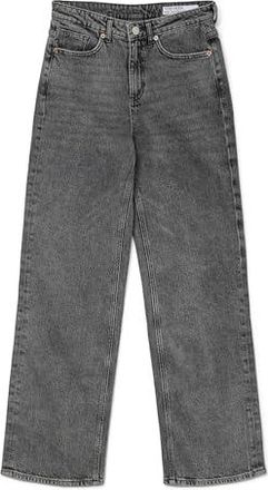 Vero Moda VMTESSA HR Straight RA206 GA Noos Jeans pour Femme Gris Denim Moyen 27/30, Medium Grey Denim, 27W x 30L