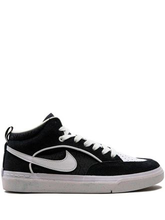 Nike baskets React Leo Black White - Noir
