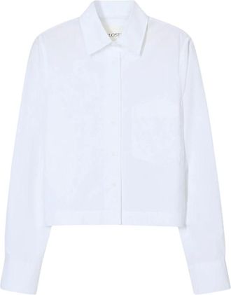 Closed Femme, Blouses et Chemises, Blanc, Taille: 42 FR Blusa Color Blanco Closed