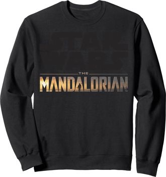 Star Wars The Mandalorian Show Logo Stack C2 Sweatshirt