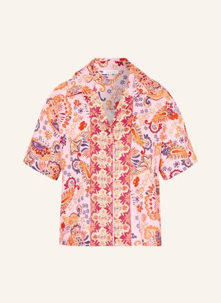 Mrs & Hugs Mrs & Hugs Hemdbluse Aus Leinen rot