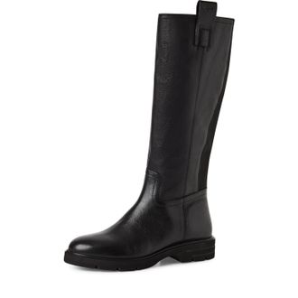 Tamaris Damen Stiefel Leder schwarz 40