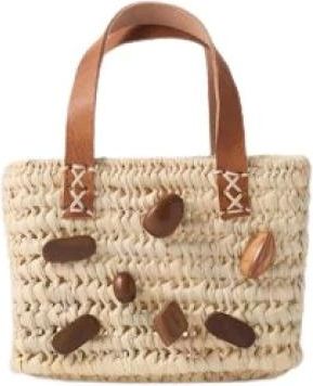 Malababa Femme, Sacs, Multicolore, Taille: ONE Size Petit Capazo Rectangulaire