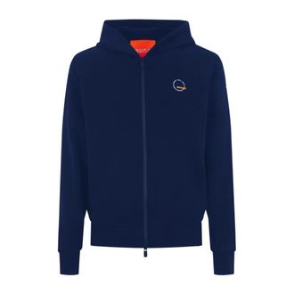 Suns Hoodie mit Rei&szlig;verschluss und Baumwollzusammensetzung - - Sweatshirts & Hoodies - Herren - Blau - 2XL