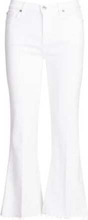 7 For All Mankind Jean bootcut en coton m&eacute;lang&eacute;