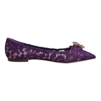 Dolce & Gabbana Vally Ballerinas - - Shoes - Damen - Lila - 36 EU