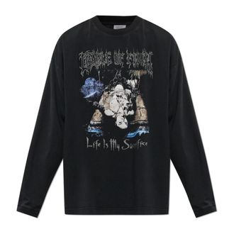 VETEMENTS Langarm-T-Shirt - - Tops - Herren - Schwarzk - L