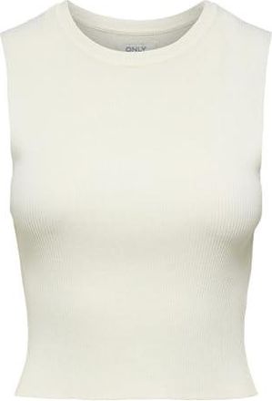 Only ONLMAJLI S/L Top KNT Noos, Cloud Dancer, XL Femme