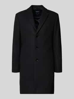 Mc Neal Regular Fit Wollmantel mit Reverskragen