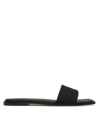 Calvin Klein Pantoletten Flat Slide - He HW0HW02378 Schwarz