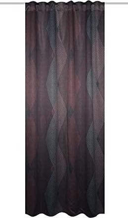 Home Fashion Home fashion / Fertigschal aus Verdunklungsstoff, Bedruckt, Abshluss gesäumt, |JARO| 085418-2005 | GRÖSSE 245 X 140 cm/Kupfer