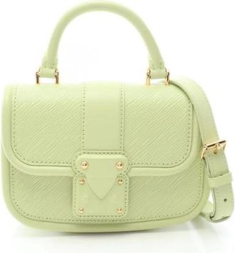 Louis Vuitton Sac &agrave; main en cuir Epi Pre-owned - Femme - Pre-owned - Vert - Taille: ONE Size