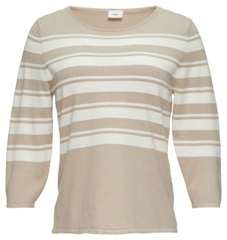 s.Oliver Gestreifter Strickpullover aus Viskosemix