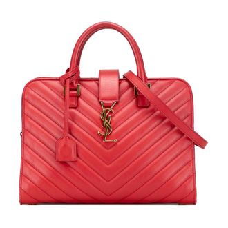Saint Laurent Sac &agrave; main Pre-owned &agrave; poign&eacute;e sup&eacute;rieure - Femme - Pre-owned - Rouge - Taille: ONE Size