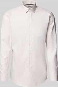 Jake*s Super Slim Fit Business-Hemd mit Kentkragen