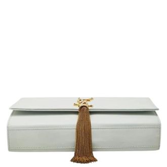 Saint Laurent Sac bandouli&egrave;re vintage Pre-owned - Femme - Pre-owned - Blanc - Taille: ONE Size
