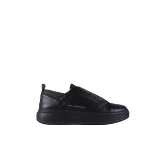 Alexander Smith Wembley Slip-on Herren aus weichem schwarzem Leder mit schwarzer Sohle - - Shoes - Herren - Schwarzk - 41 EU