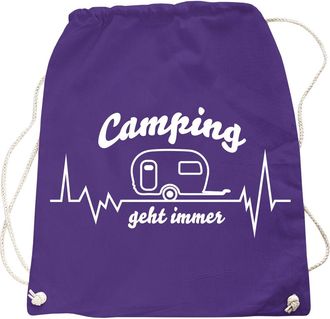 Spass Kostet Rucksack Tasche Beutel Camping Camper Motiv lustige spr&uuml;che Wohnwagen Baumwolle