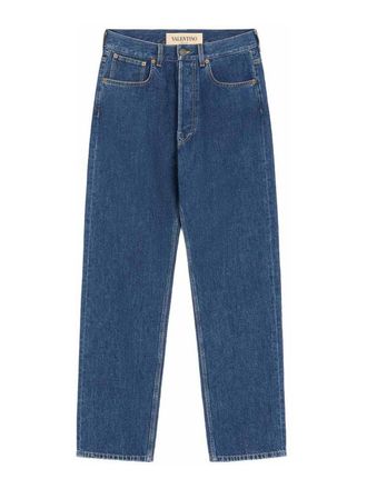 Valentino Jean Droit - Bleu Fonc&eacute;