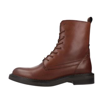 Geox Bottines &agrave; lacets Serilda - Femme - Chaussures - Brun - Taille: 38 EU