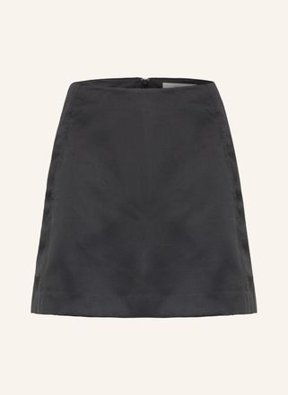 Selected Satinrock schwarz