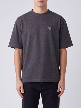 Maison Kitsun&eacute; T-shirt en coton biologique avec patch logo Chillax Fox