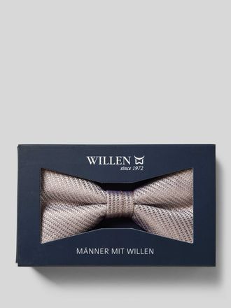 Willen Krawattenfabrik Seidenfliege mit Strukturmuster