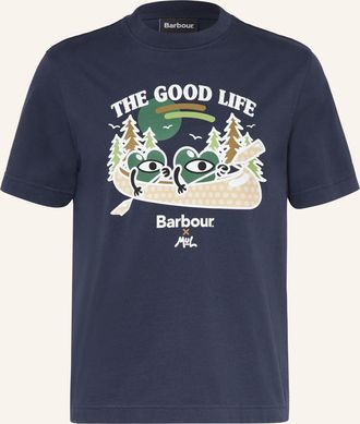 Barbour T-Shirt Mul Good Life blau