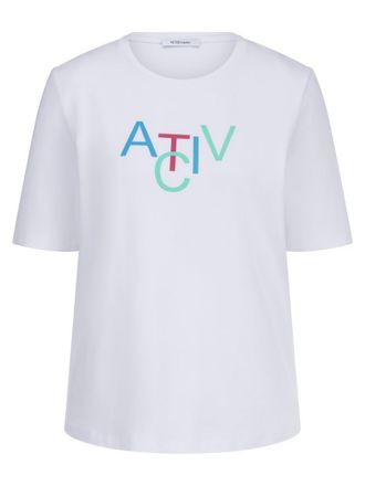 Peter Hahn Shirt Rundhals-Ausschnitt Peter Hahn weiss