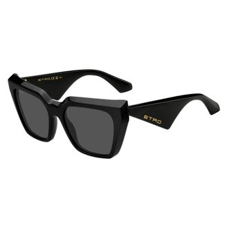 Etro Stilvolle Sonnenbrille mit geometrischem Design - - Accessories - Damen - Schwarzk - 55 MM