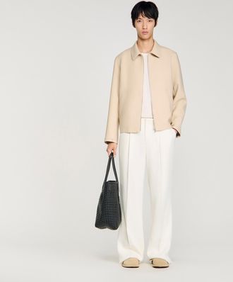 Sandro Blouson mit Rei&szlig;verschluss