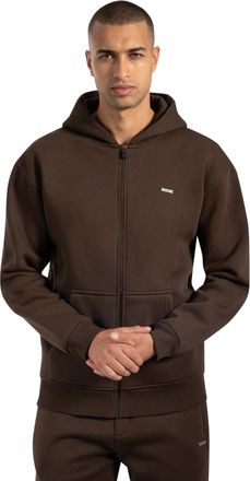 Smilodox Zip Hoodie Herren Ilyas, Strickjacke mit Logo auf der Brust, durchgehendem Frontzipper, weichem Stoff, Hoody Gerippter Bund f&uuml;r stabilen Sitz, ideal f