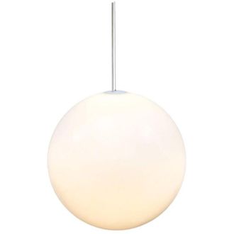 Licht-Erlebnisse Led Außenlampe hängend kabellos Akku dimmbar Farbwechsel 3000-6500 k IP54 ø 45 cm rund Kugelschirm Outdoor Pendelleuchte Außenleuchte Garten