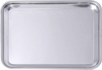 Contacto Edelstahl Tablett, rechteckig, 52 x 40 cm