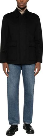 Lardini Manteau col revers - Homme - Manteaux - Noir - Taille: L