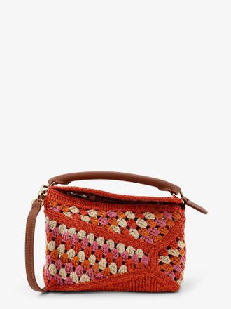 Loewe Paulas Ibiza-Puzzle Edge multicolor crochet handbag - LOEWE - gender_Woman