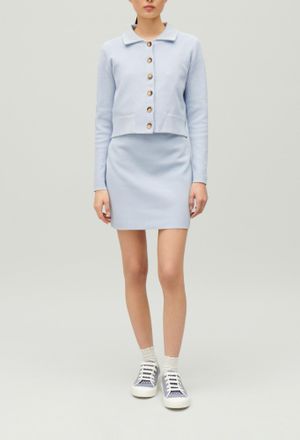 Claudie Pierlot Jupe courte taille-haute