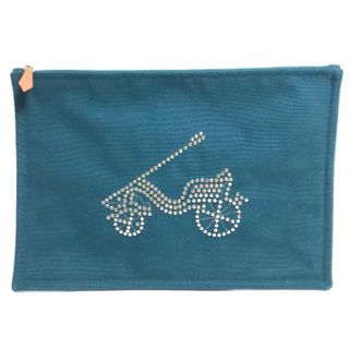 Herm&egrave;s Pre-owned Leder pouches - - Pre-owned - Damen - Blau - ONE SIZE