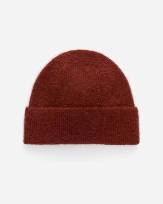 Arket Beanie Aus Alpakawolle Und Wolle -Rot