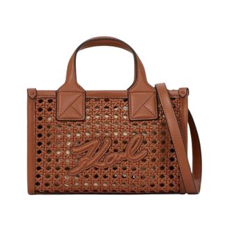 Karl Lagerfeld K Skuare Small Tote - Femme - Sacs - Brun - Taille: ONE Size