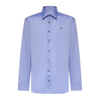 Vivienne Westwood Homme, Chemises, Bleu, Taille: XL Ghost Shirt