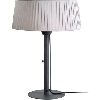 Beliani Beliani - Elektrische Terrassenheizung Halogen Grau Stahl Tragbar Modern 1500 w Garten Terrassen Outdoor Zubeh&ouml;r