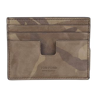 Tom Ford Homme, Accessoires, Multicolore, Taille: ONE Size T Line Credit Card Holder