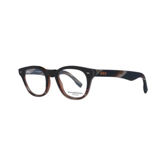 Ermenegildo Zegna Trapezf&ouml;rmige optische Brillen - - Accessories - Herren - Braun - ONE SIZE