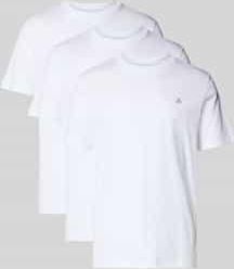 Marc O'Polo Regular Fit T-Shirt Set aus reiner Baumwolle im 3er-Pack