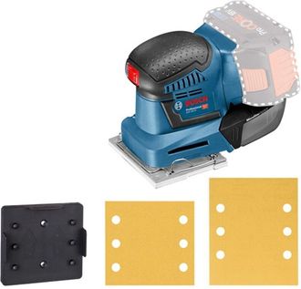 Bosch Akku-Schwingschleifer gss 18V-10 + Grundpl. ohne Akku ohne Lader im Karton